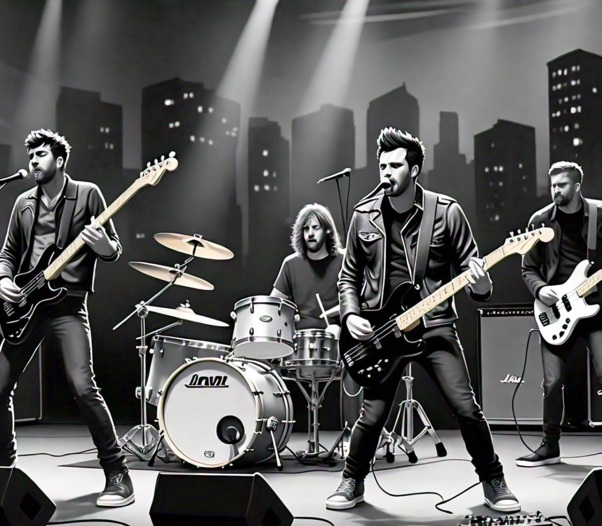 The Art of Black And White Photography in Band Promotion